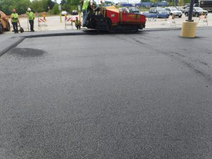 Asphalt Leveling Course Use to Compensate for Pavement Irregularities