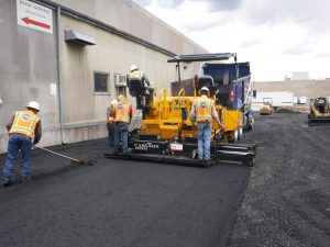 Asphalt Leveling Course Use to Compensate for Pavement Irregularities